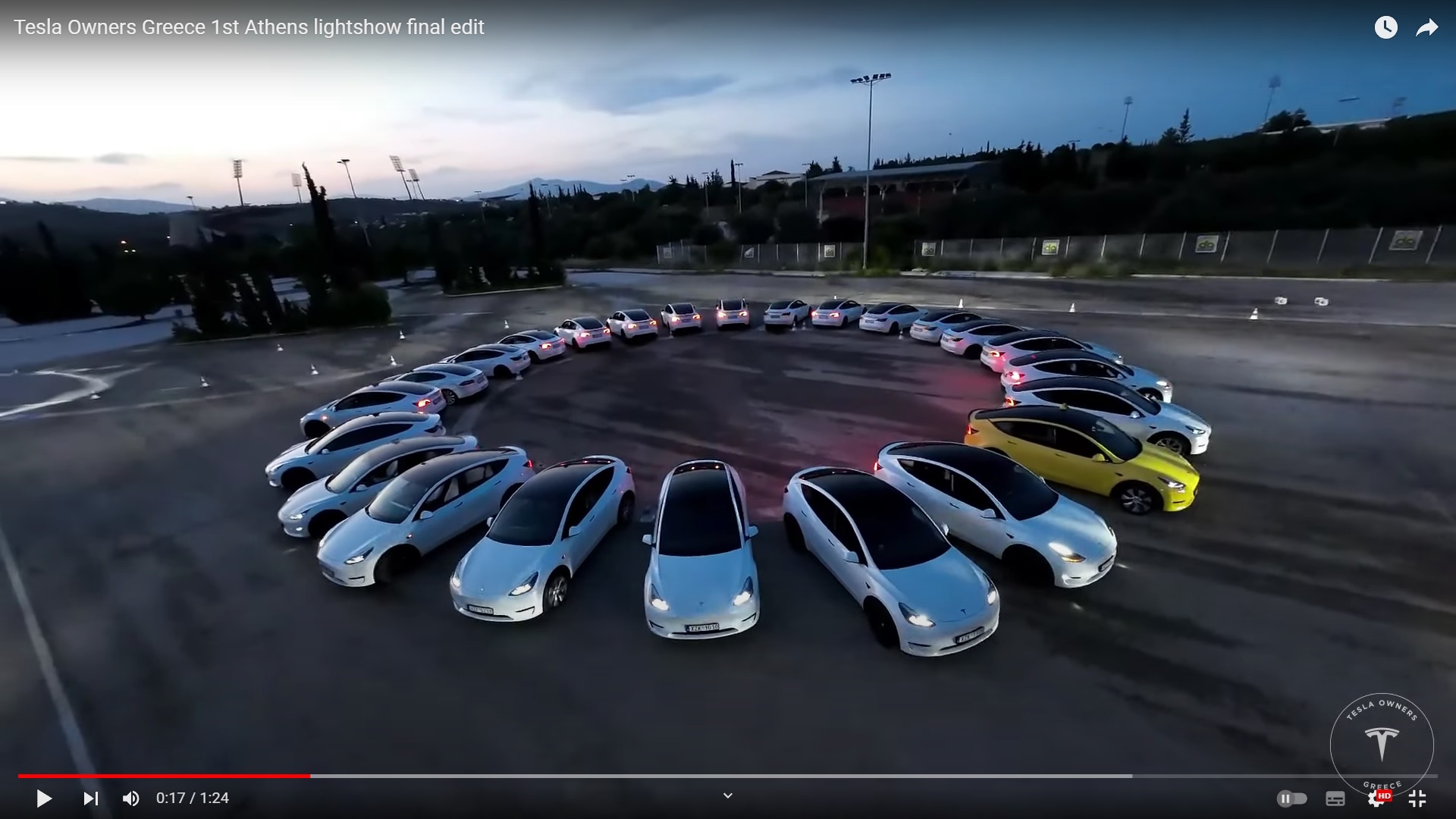 Τα Tesla της Αθήνας προσφέρουν ένα φαντασμαγορικό σόου (vid) - CarTalk.gr